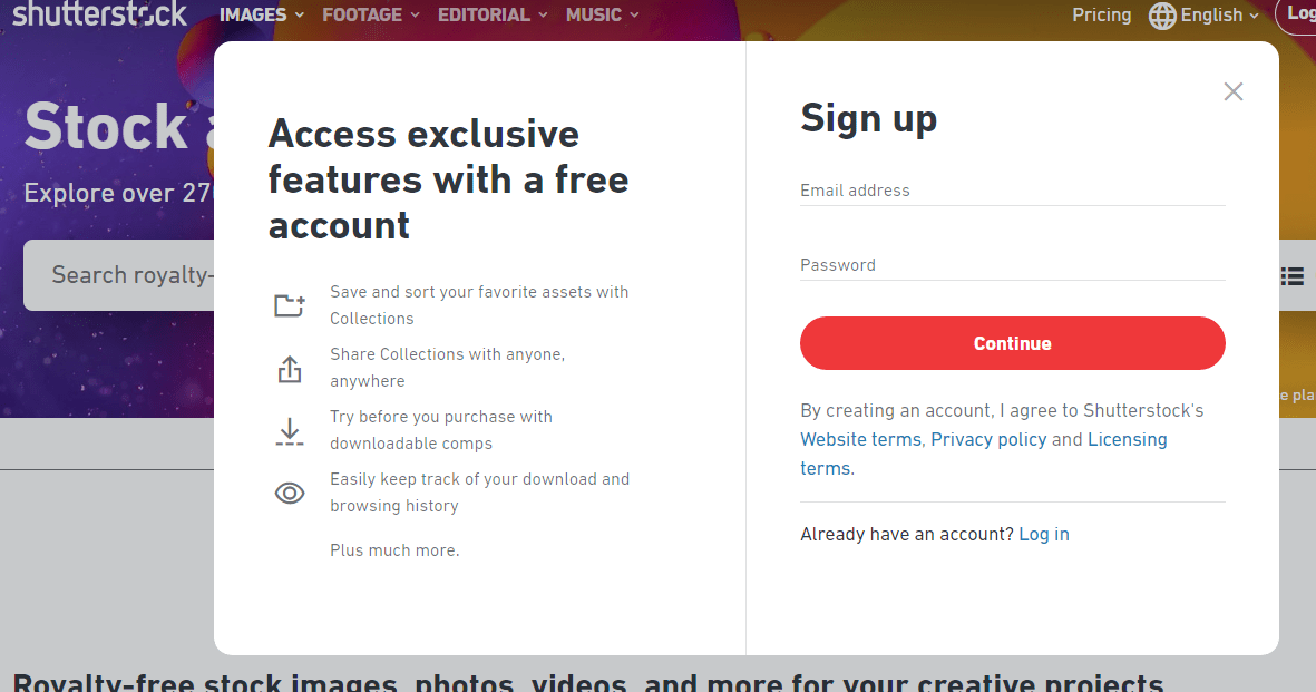 Mendapatkan Dollar dari Shutterstock Dengan Foto, Video Atau Design
