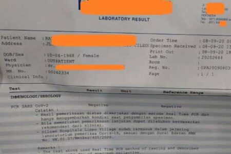 Pengertian Tes PCR, Manfaat, Harga dan Contoh Hasil Tes PCR