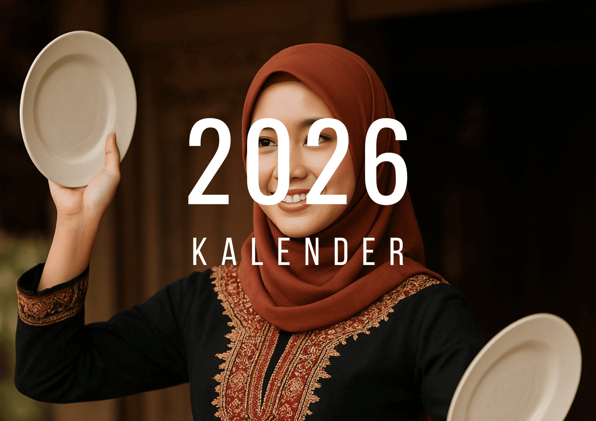 Desain Template Kalender 2026 Canva Tema Budaya: Kreatif, Menarik, dan ...